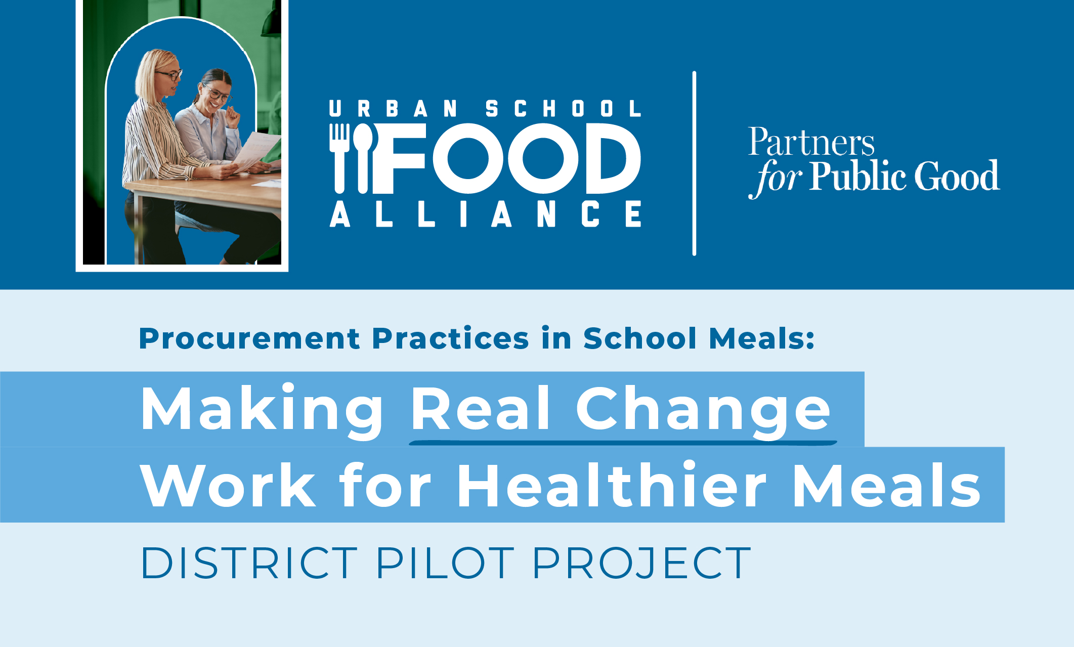 USFA Launches Procurement Pilot Project for Healthier Meals