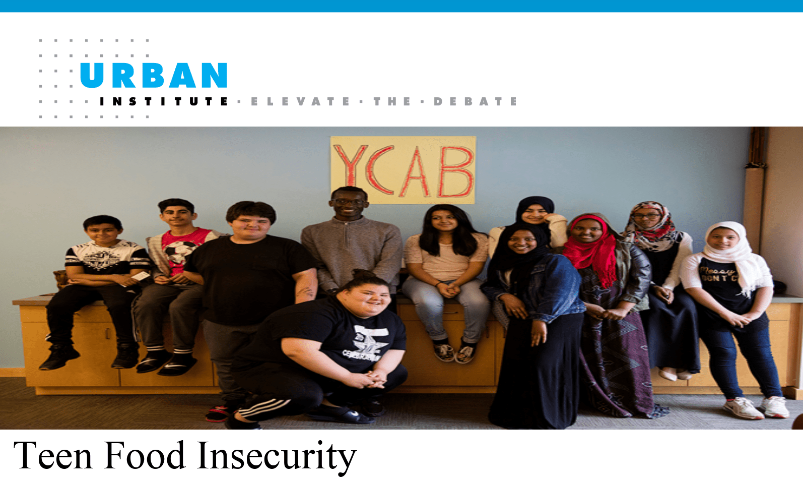 Teen Food Insecurity | Urban School Food Alliance